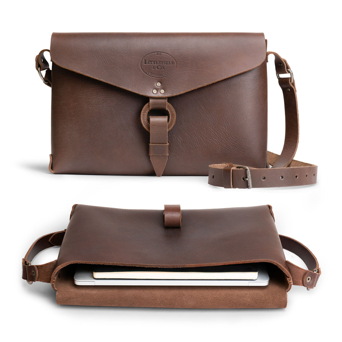 Rustic Briefcase – StockyardX, The Leather Store