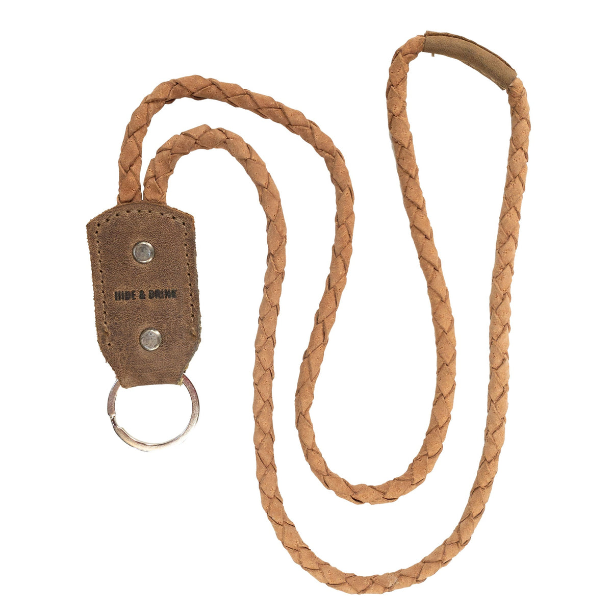 Braided Lanyard Keychain — StockyardX, The Leather Store