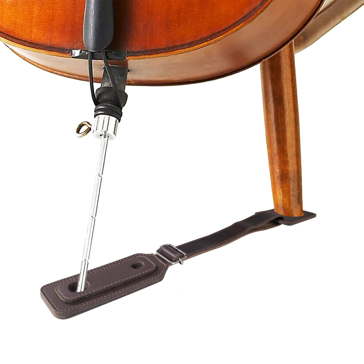Cello Endpin Adjustable Strap Stopper — Stockyard X, The Leather Store