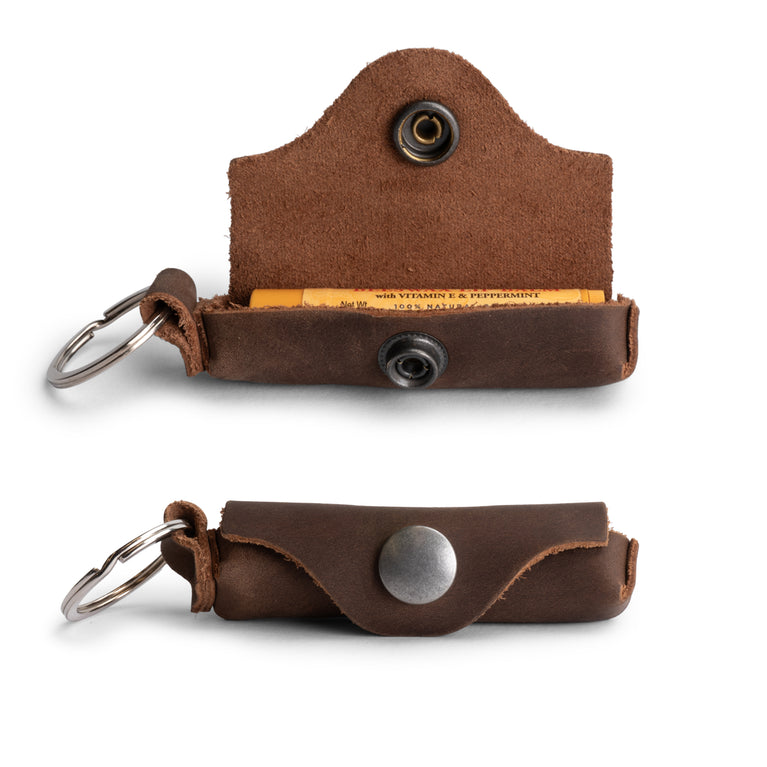 Lip Balm Key Chain – StockyardX, The Leather Store