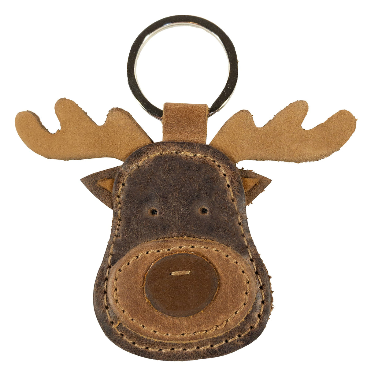 Moose Keychain — StockyardX, The Leather Store