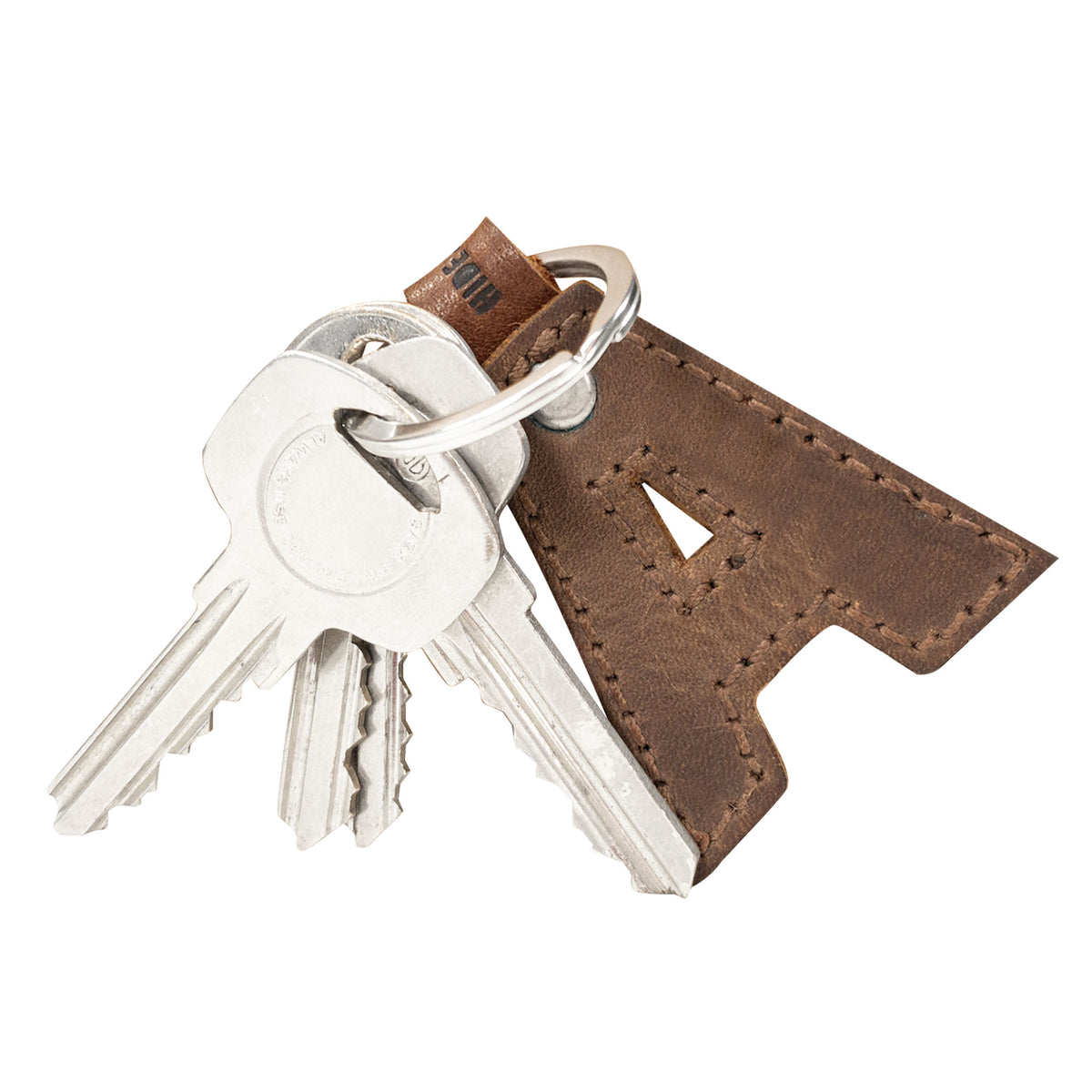 Alphabet Letter Keychains – StockyardX, The Leather Store