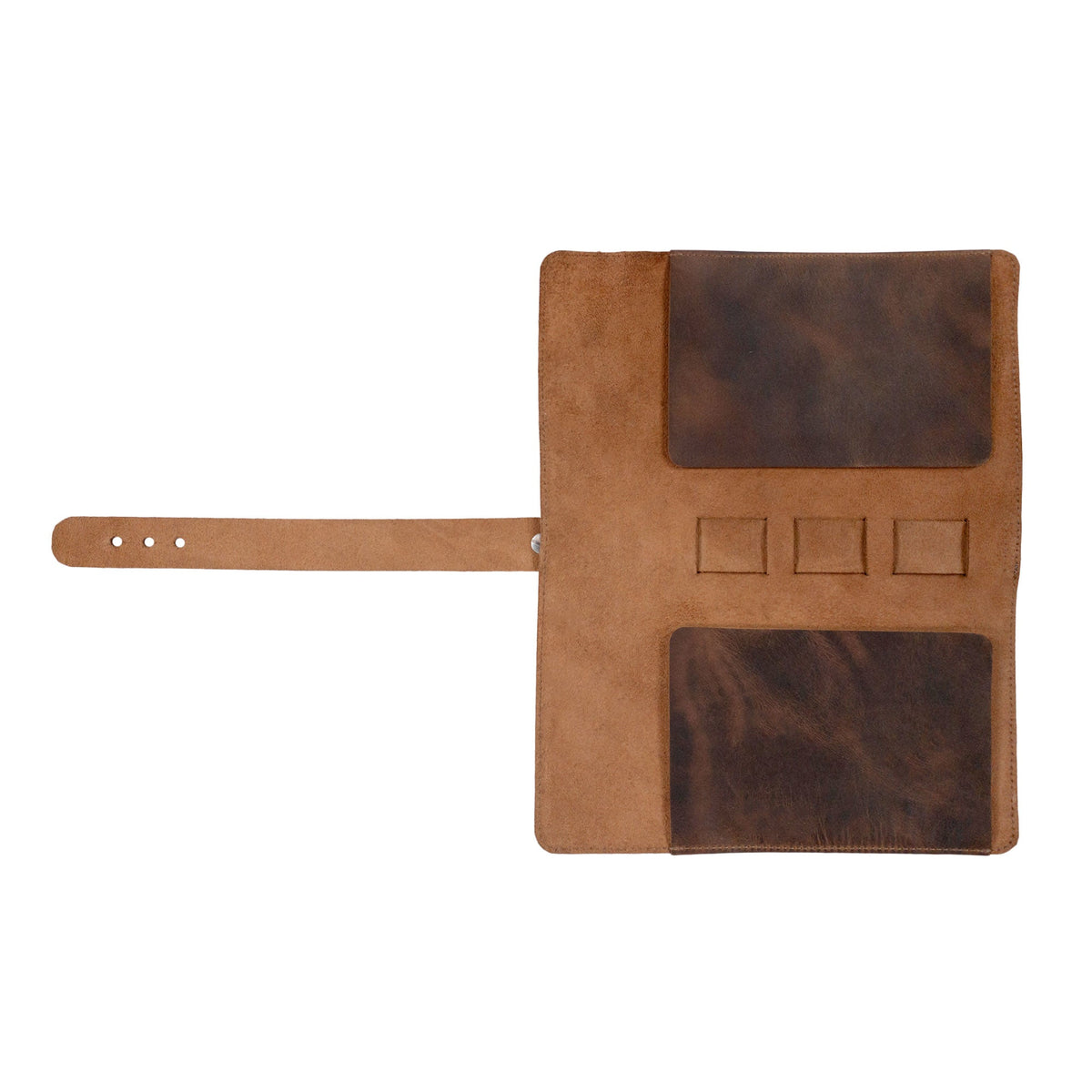 Rectangular Knife Case with 3 Slots – StockyardX, The Leather Store