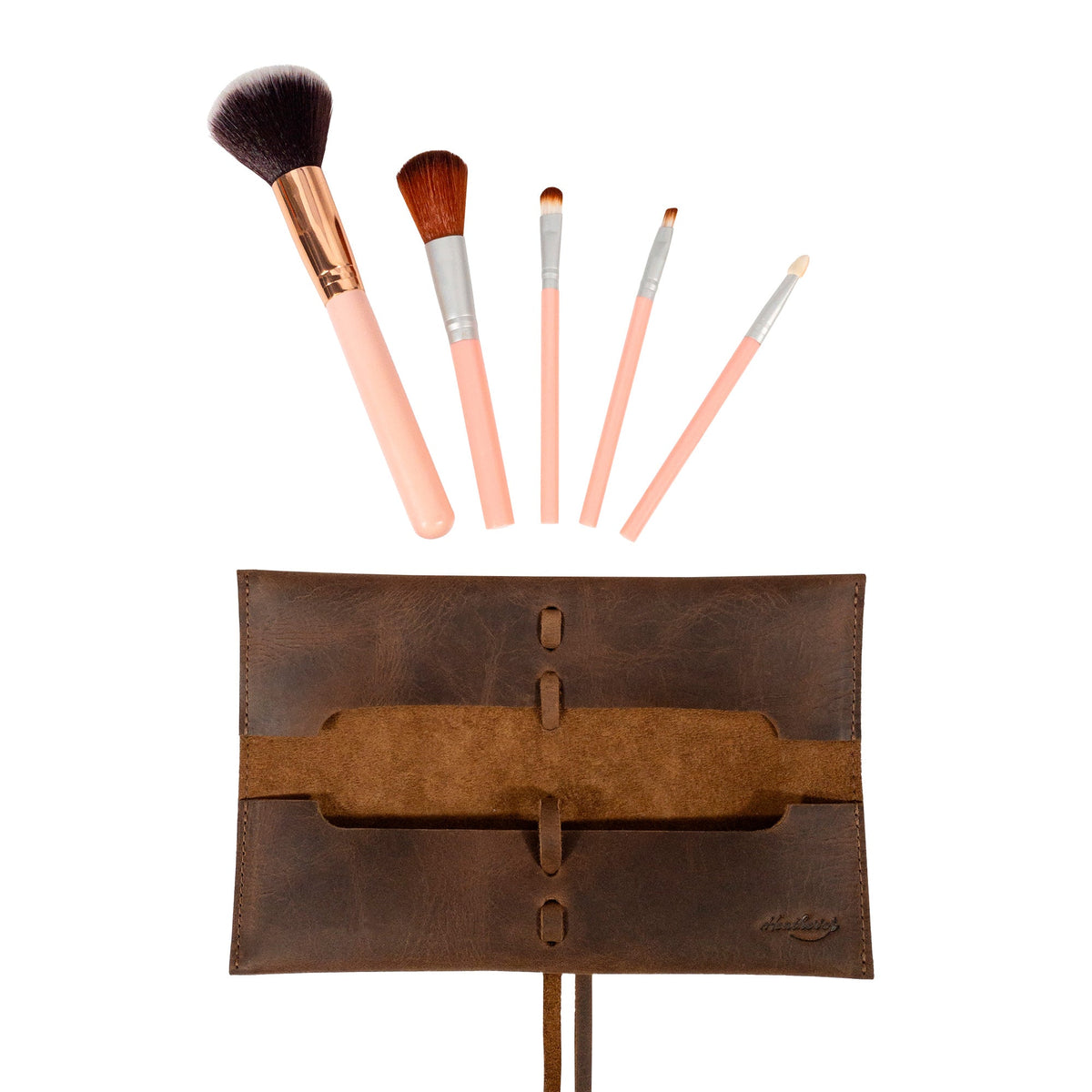 Rectangular Bag for Eyebrow Brushes – StockyardX, The Leather Store