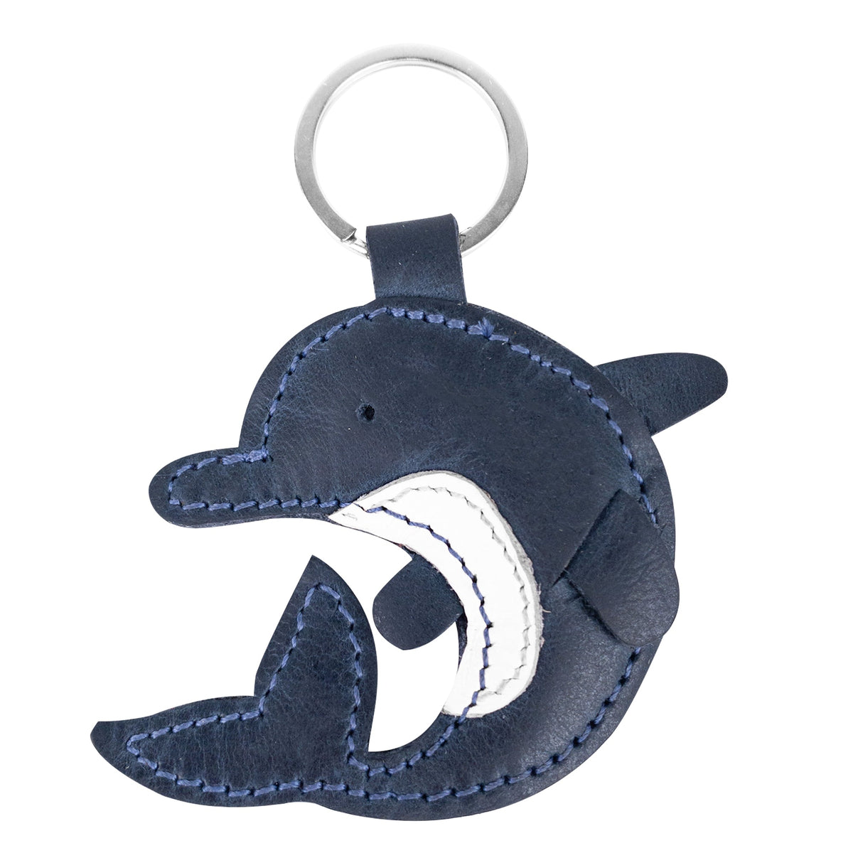Dolphin Keychain – StockyardX, The Leather Store