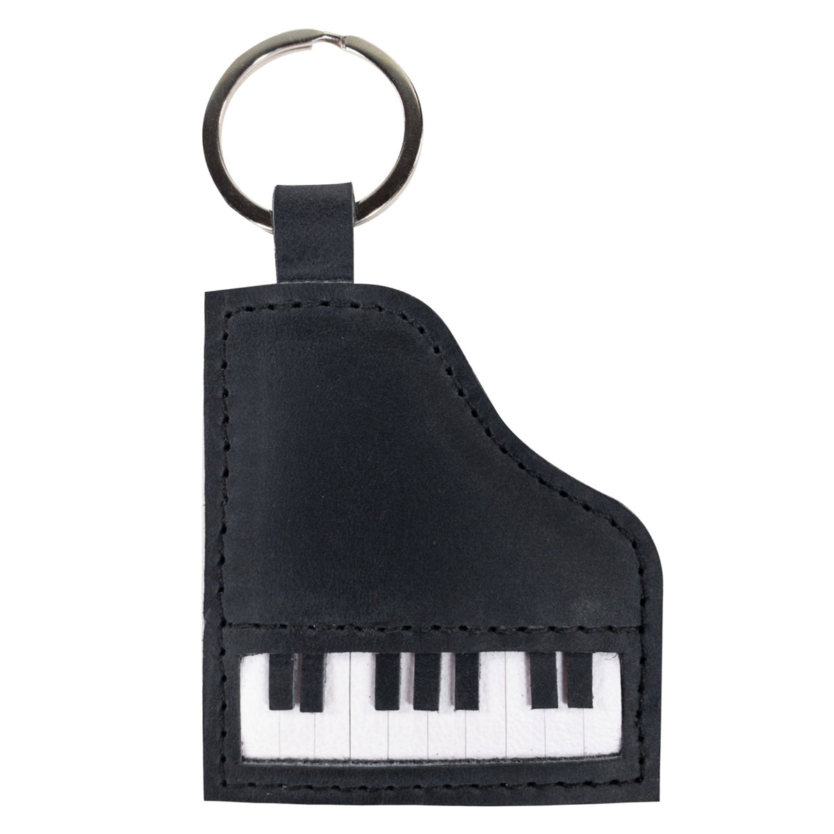 Piano-Shaped Keychain – StockyardX, The Leather Store