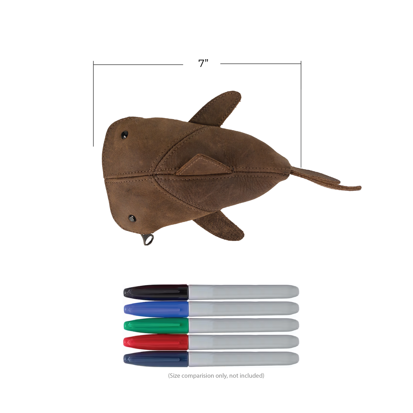 Shark Pouch — StockyardX, The Leather Store
