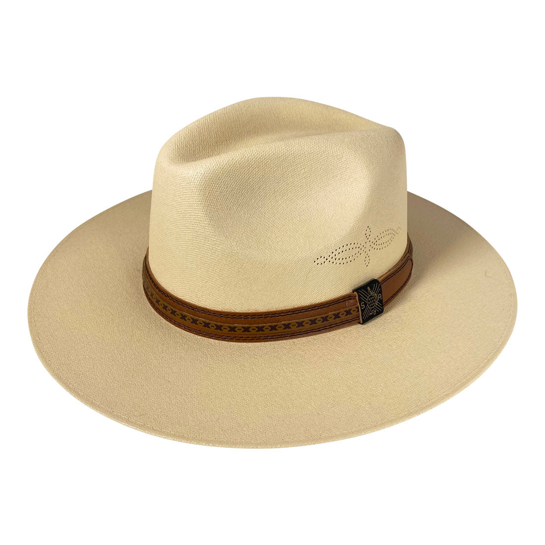 Indiana Eastwood Cowboy Hat Handmade from Oaxacan Cotton - Light Brown ...