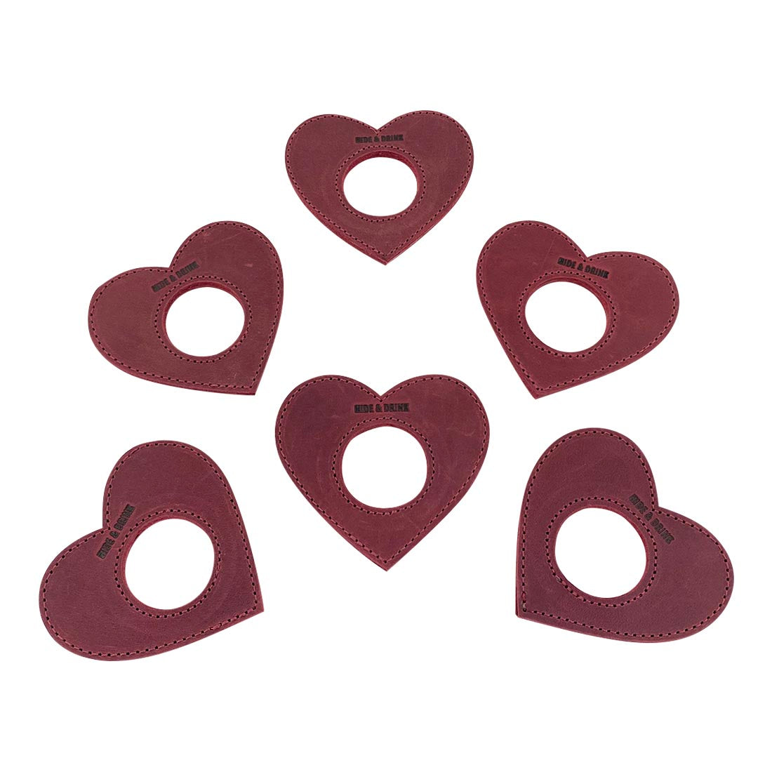 Heart Napkin Rings — Stockyard X, The Leather Store