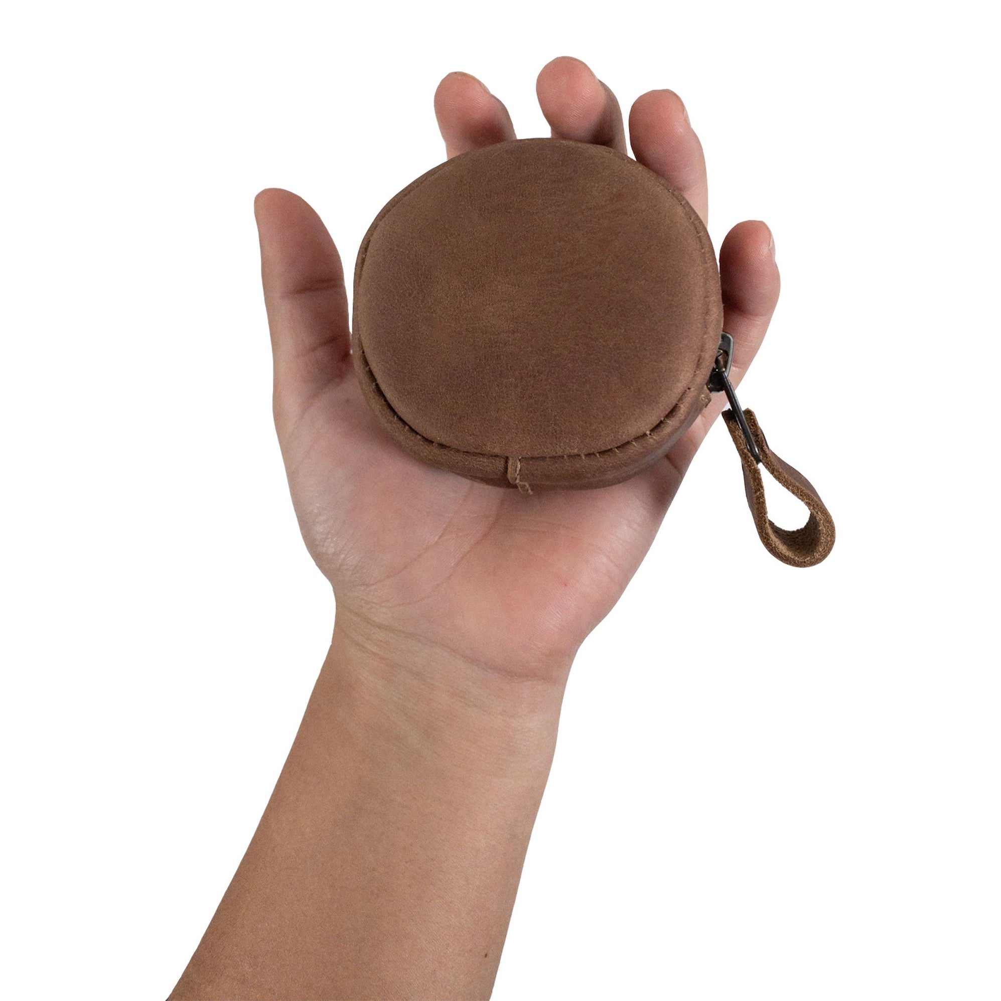 Rounded Coin Case — StockyardX, The Leather Store
