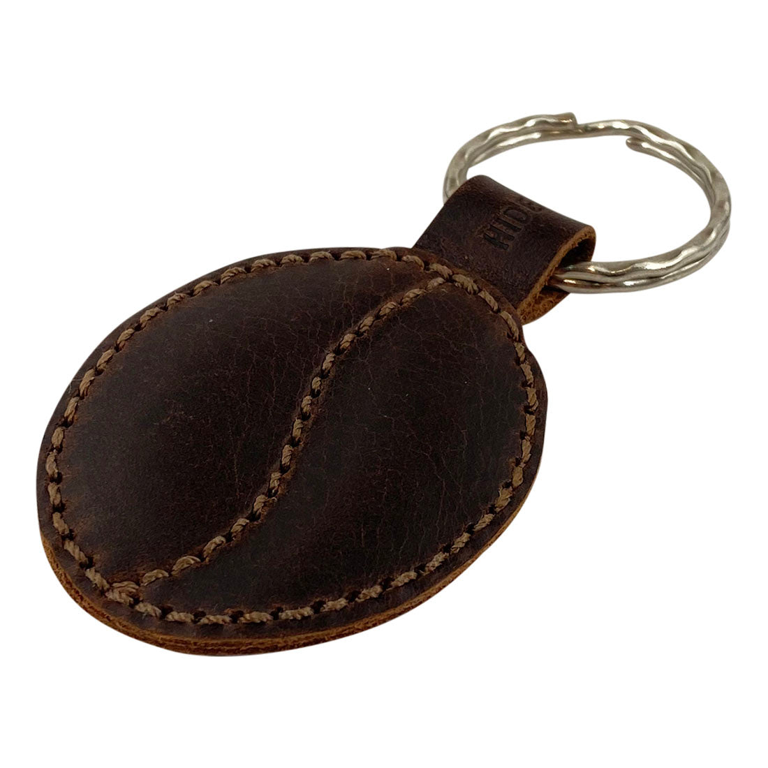 Roasted Coffee Bean Keychain – StockyardX, The Leather Store