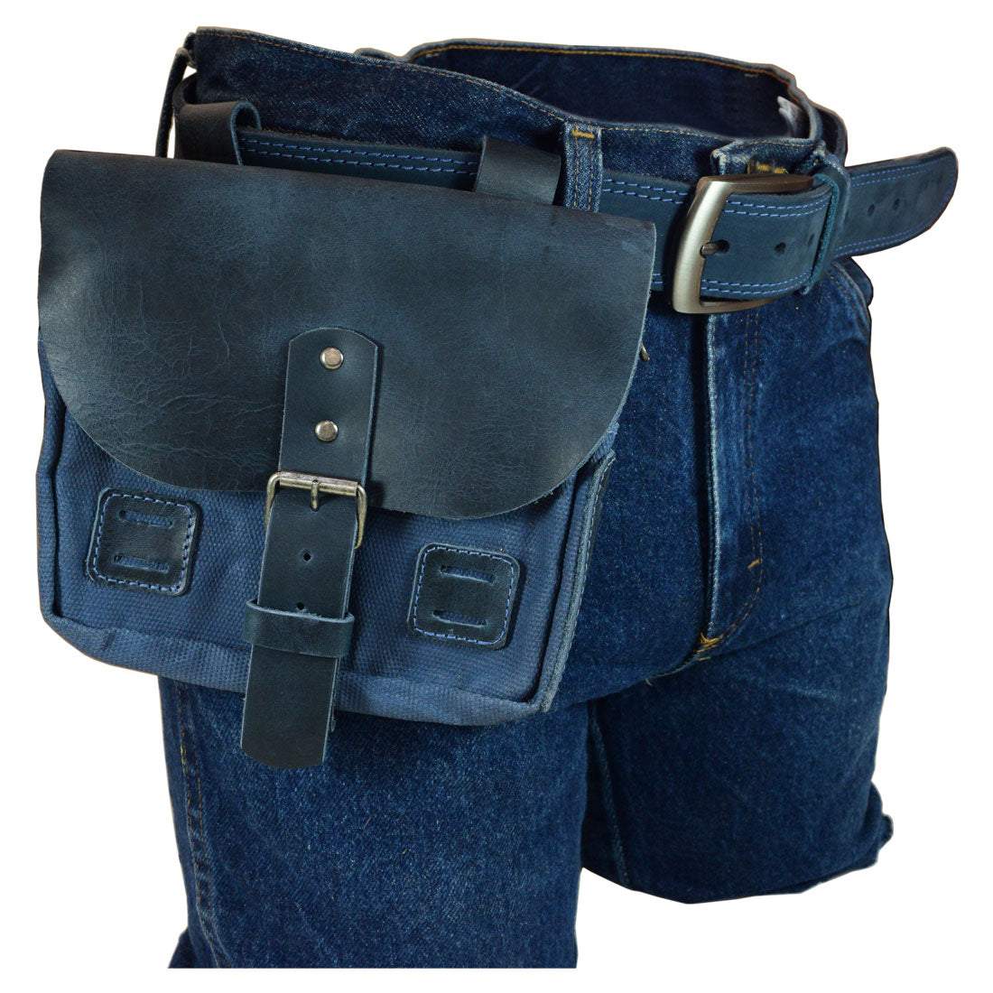 Survival Camping Pouch - Durable & Stylish – StockyardX, The Leather Store