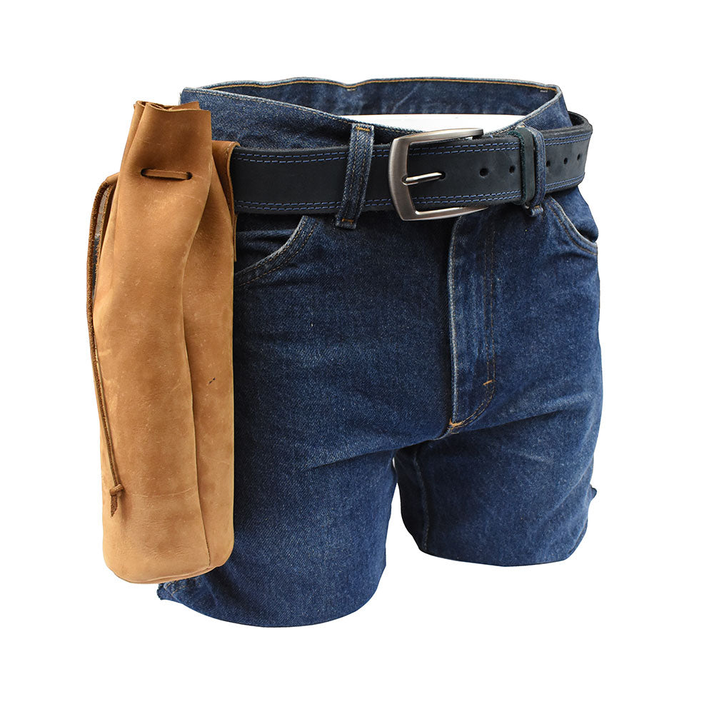 Medieval Pouch Bottle Holder – StockyardX, The Leather Store