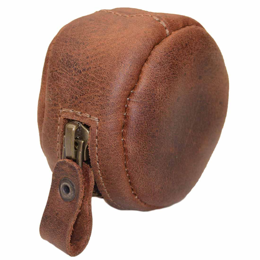 Rounded Coin Case — StockyardX, The Leather Store