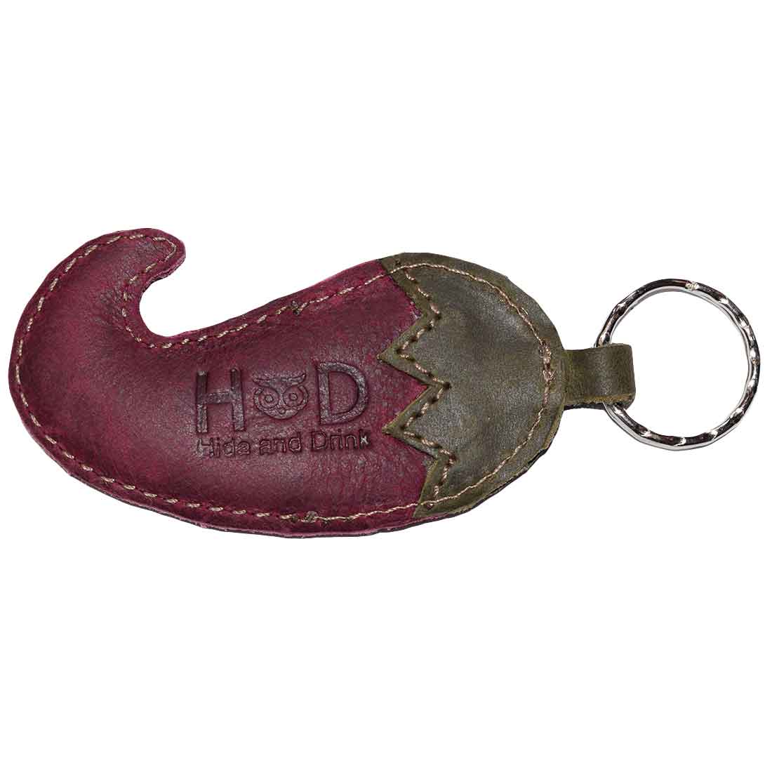 Hot Pepper Keychain – StockyardX, The Leather Store