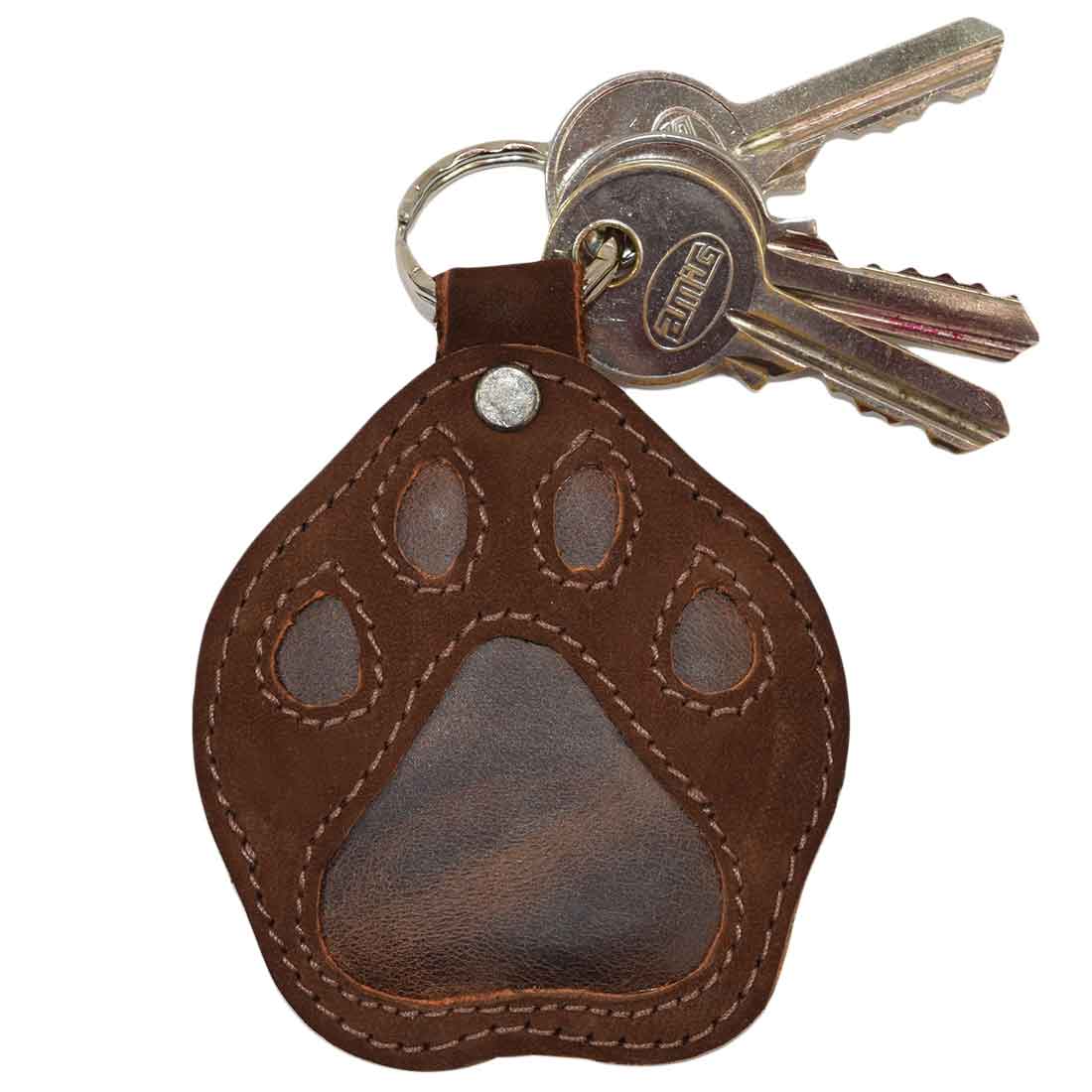 Doggy Paw Keychain — Stockyard X 'The Leather Store'